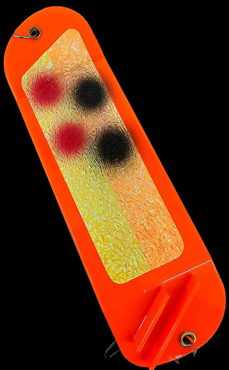 8" Tri-Glow Jester Flasher w/ 2 Fins - FlasherTape.Com