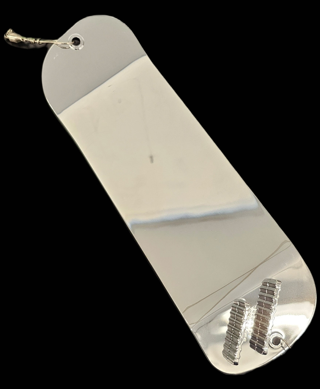 11" Chrome Glow Yellow Jeans Flasher w/ Fins