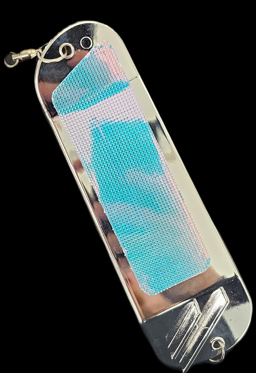8" Chrome Optimus Prime Flasher w/ 2 Fins