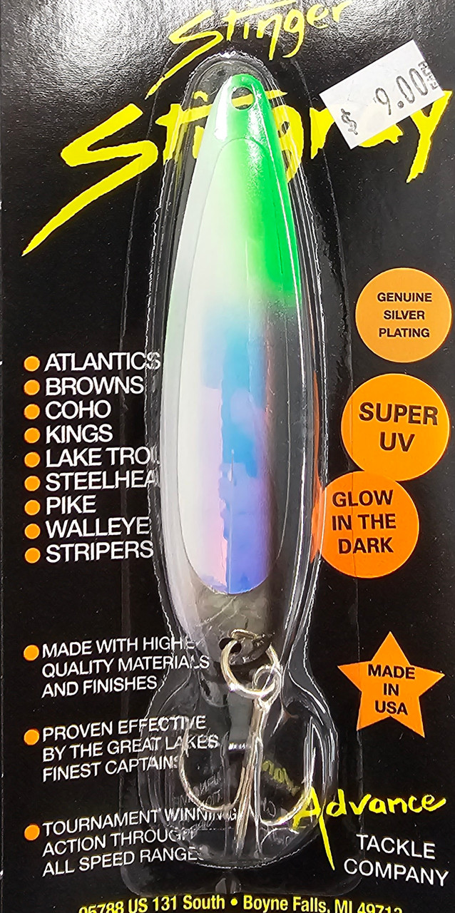 Michigan Stinger Diehard UV Stingray Spoon NS21OUV