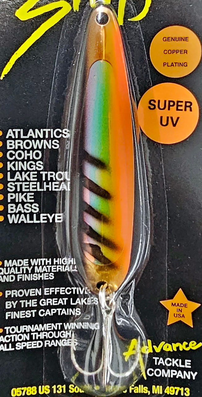 Michigan Stinger Copper Chicken Wing UV Standard Spoon CUCWUV