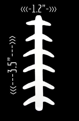 (4 Pack) Authentic Lure Tape Ladders for 5.5" Flashers (SELECT COLOR)