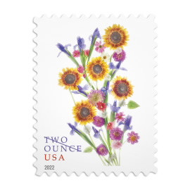 Sunflower Bouquet 2022 - Sheets of 100 stamps |Discounted Forever ...