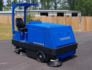 American Lincoln 7765 LPG Refurbished Sweeper Scrubber for Sale