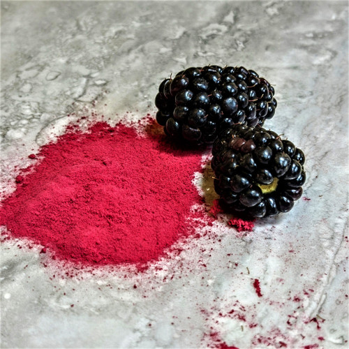 Freeze Dried Blackberry Fruit Pulp Powder