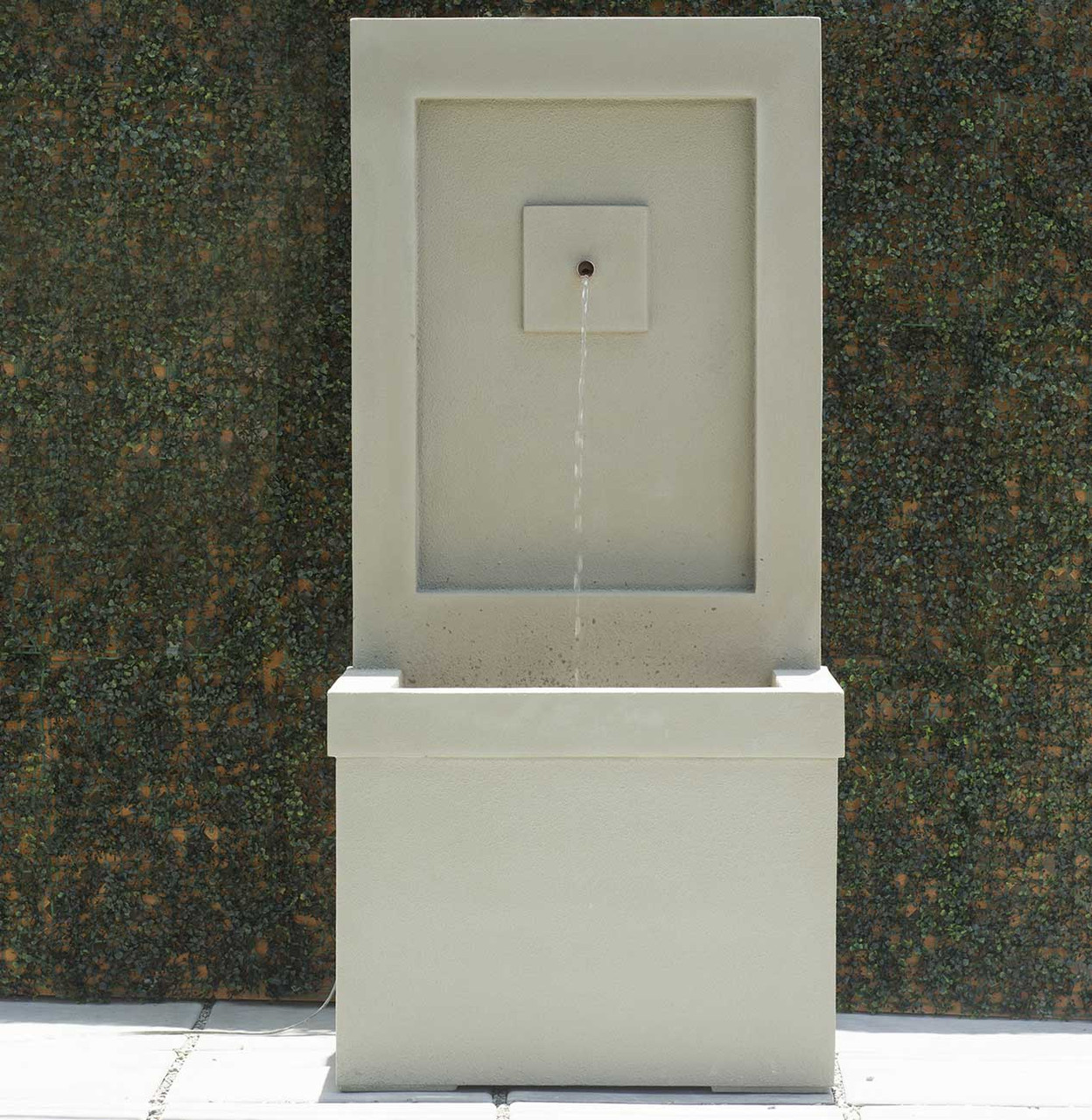 Pietro Rectangular Wall Single Natural Concrete - Four Seasons Nursery