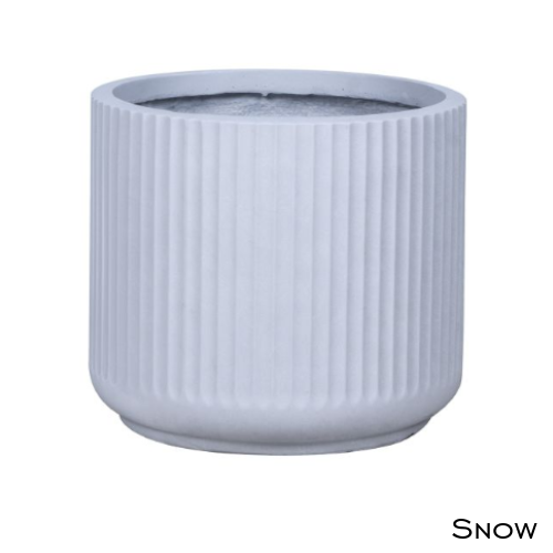 Fluted Round Planter - Four Seasons Nursery
