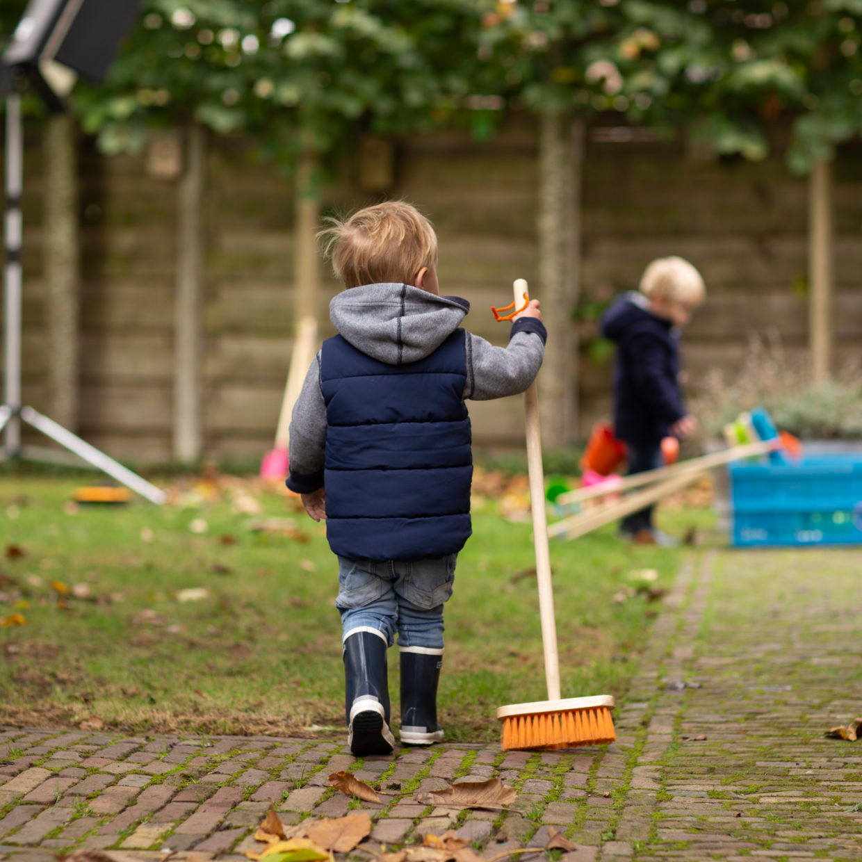 Toddler Brooms Love Montessori Toddler Straw Brooms How We