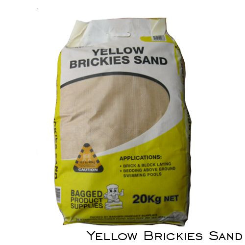 Yellow Brickies Sand 20kg - Four Seasons Nursery