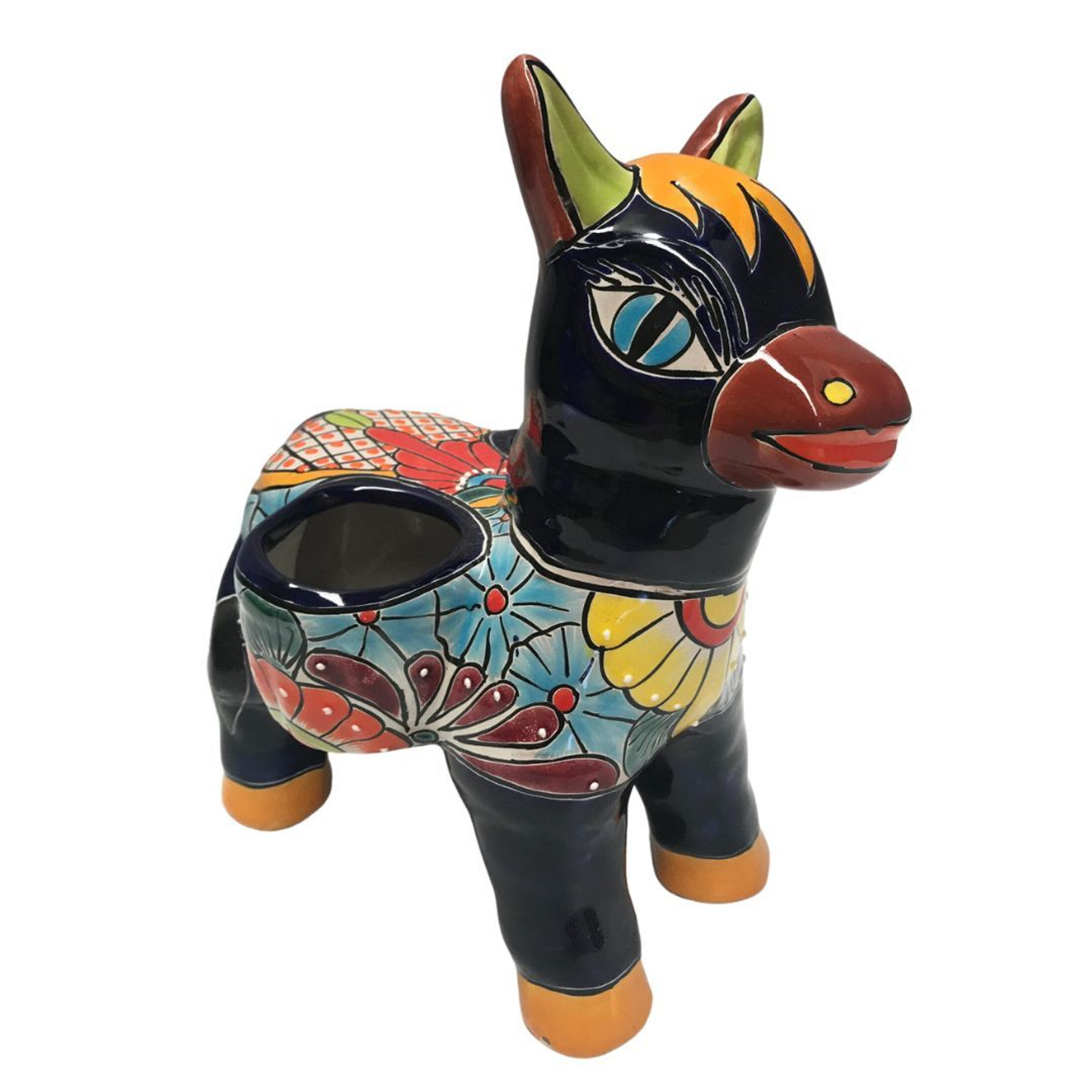 Talavera Donkey Planter - Four Seasons Nursery