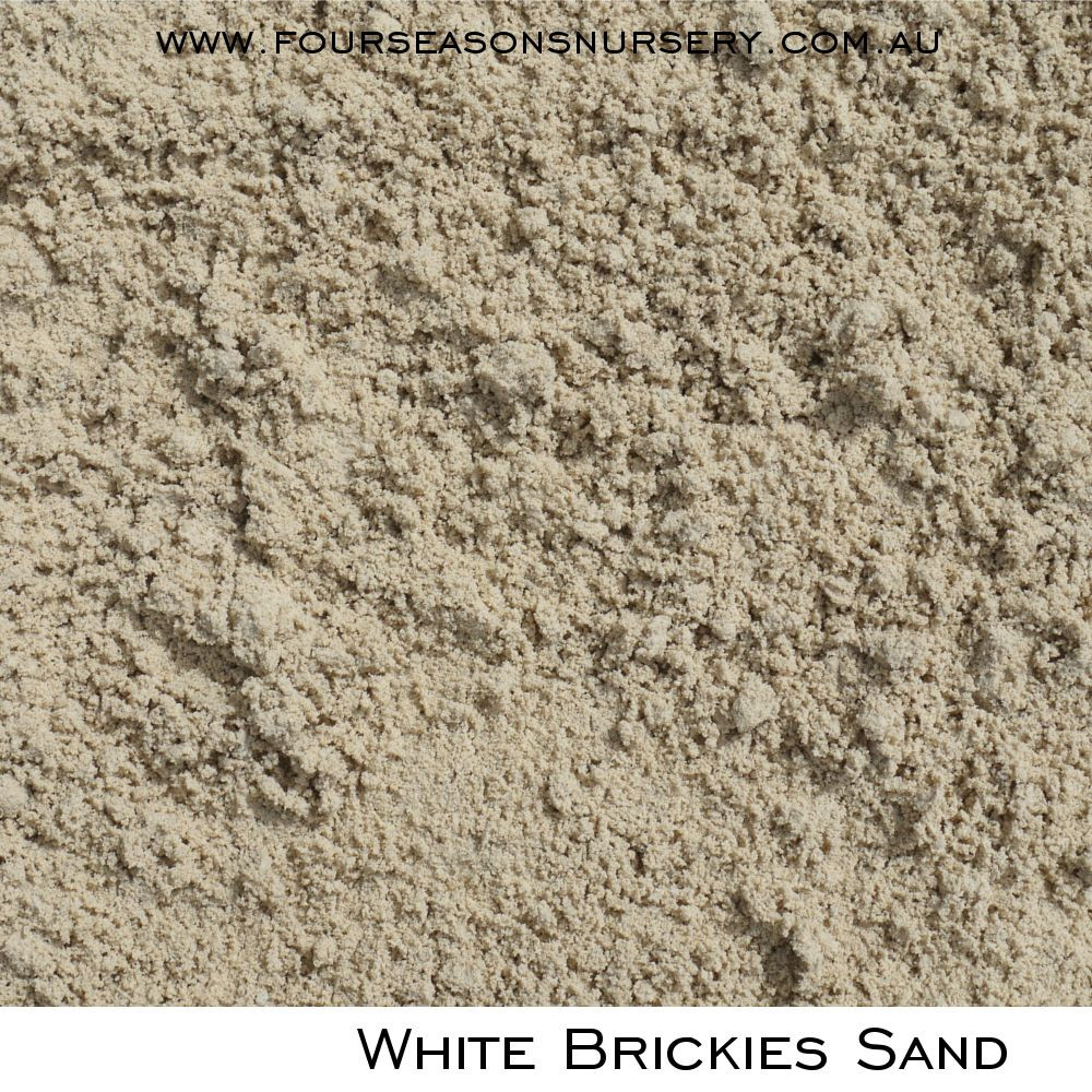White Brickies Sand - Four Seasons Nursery