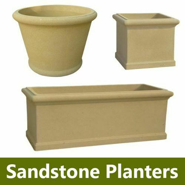 Sandstone Planters | Durable Garden Pots | Four Seasons Nursery