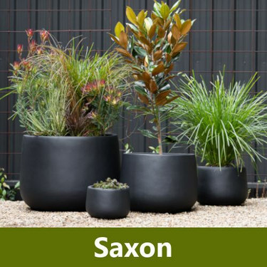 Saxon Range | Lightweight Modern Garden Pots | Four Seasons Nursery