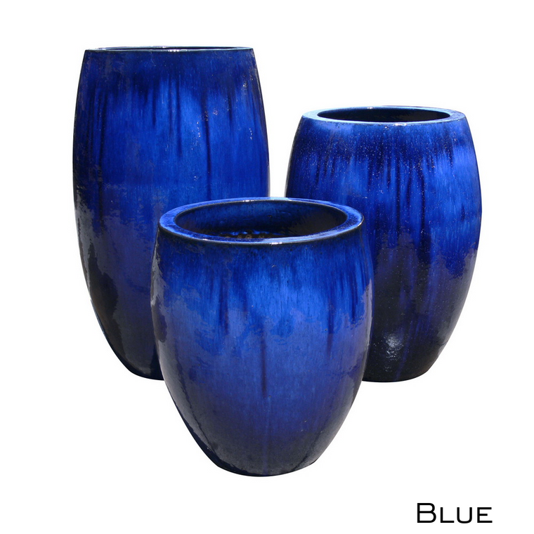 GLZ-35 Tall Egg Planter - Four Seasons Nursery