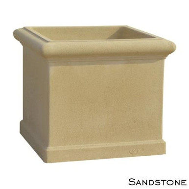 Sandstone Square Pot - Four Seasons Nursery