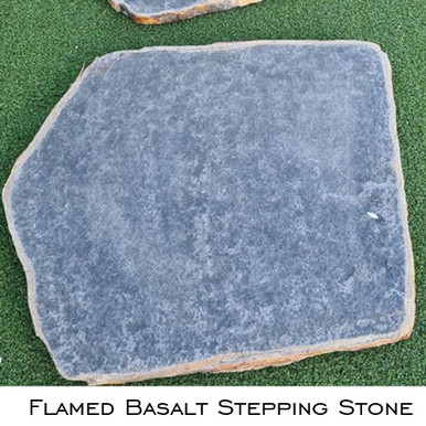 Flamed Basalt Organic Stepper 600-700mm - Four Seasons Nursery