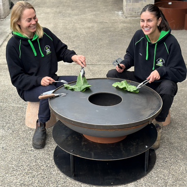 Teppanyaki Fire Pit - Australian Firewood