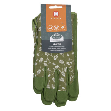Esschert Ladies Pattern Gloves Medium - Four Seasons Nursery