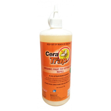 Cera Trap Organic Fruit Fly At 1ltr - Four Seasons Nursery