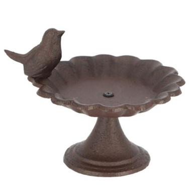 Mini Footed Bird Bath 1 Bird - Four Seasons Nursery