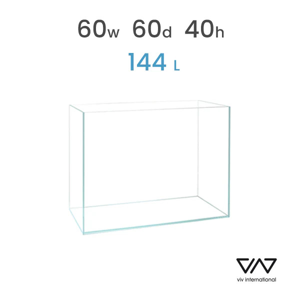 VIV Aquarium Cube 60x60x40 Pure - Wonderworld Aquarium & Pet Centre