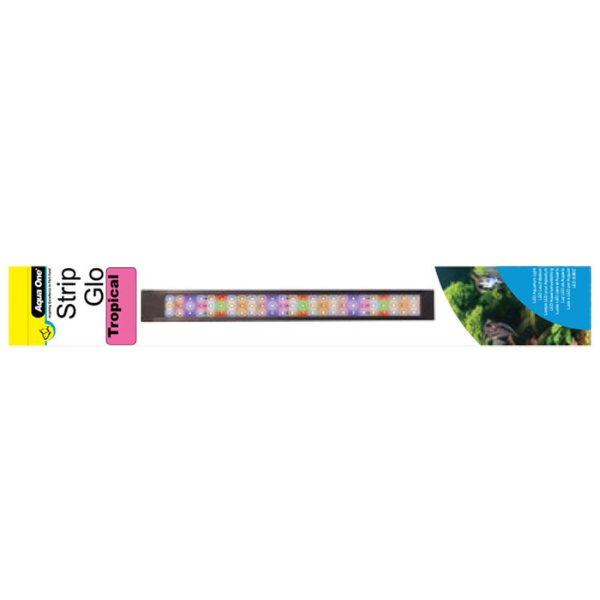 Aqua One Stripglo Tropical Led Reflector 60cm 22w - Wonderworld ...