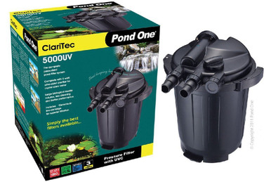 Pond One Claritec 5000 Pressurised Filter with 9w UV - Wonderworld ...