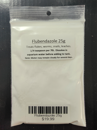 Flubendazole 25g - Wonderworld Aquarium & Pet Centre
