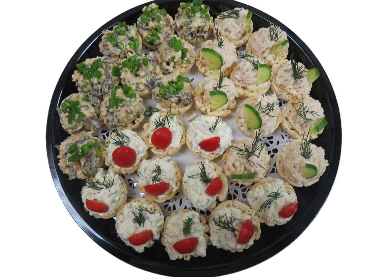 Mix Salad Appetizers 12" Tray - luxDeli.com