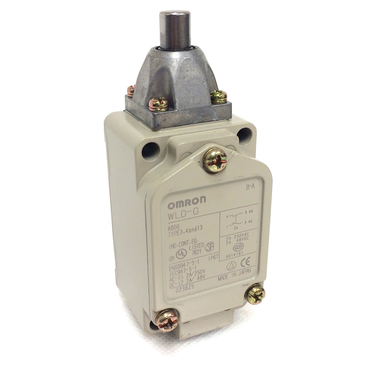Limit Switch WLD-G Omron WLDG - Axxa - Motor Control & Automation