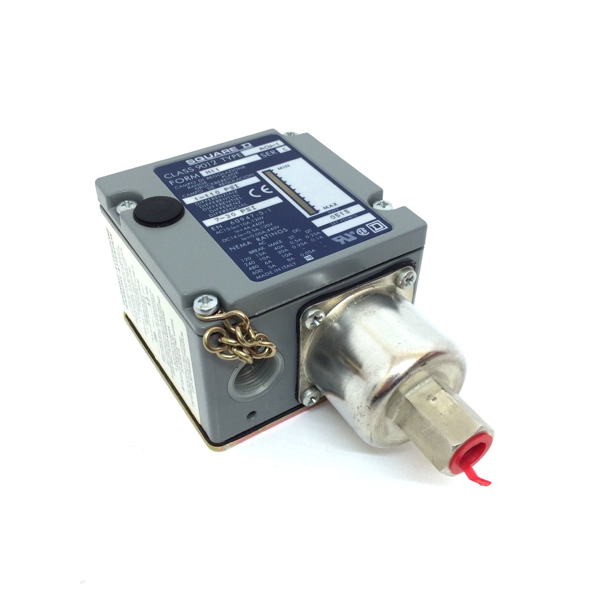 Pressure switch 9012-ACW-20 Square D 9012 ACW20 ACW209012 9012-ACW-20 ...