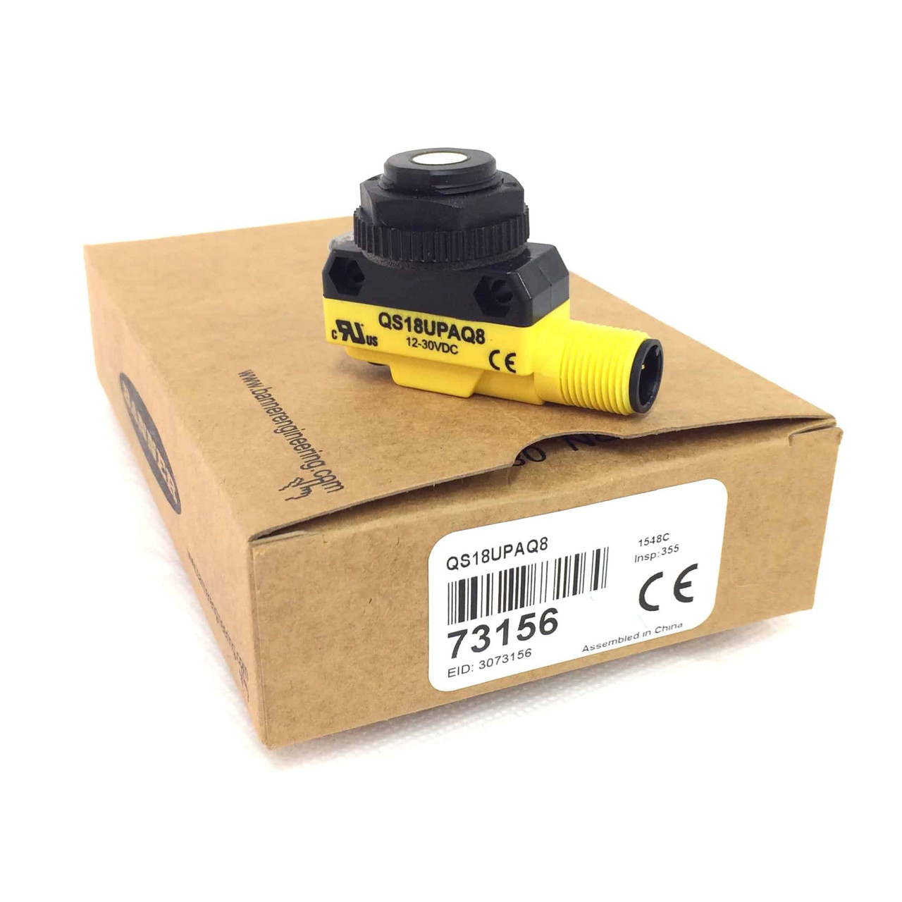 Ultrasonic Sensor QS18UPAQ8 Banner QS18UPA-Q8 - Axxa - Motor Control ...