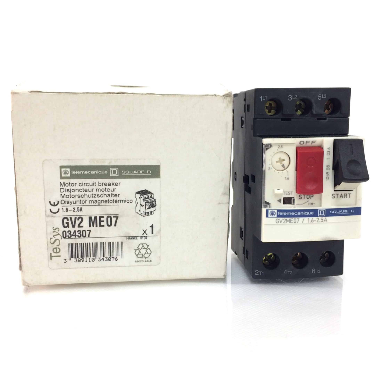 Motor Circuit Breaker GV3-M63 Telemecanique 40-63A GV3M63 *New* - Axxa ...