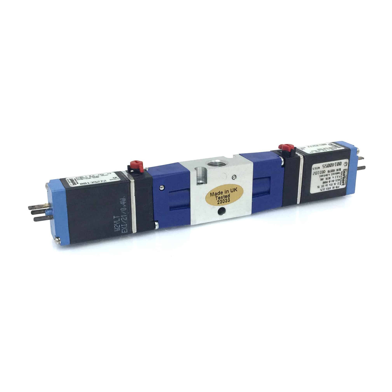 Solenoid Valve 00140055 5/2 Burkert with PTB-01-ATEX-2175 Solenoid ...