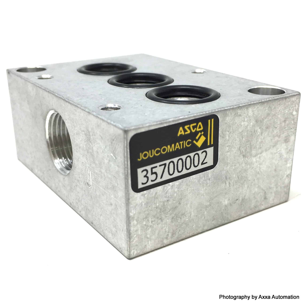 Subbase 35700002 Joucomatic ASCO 357-00-002 - Axxa - Motor Control ...