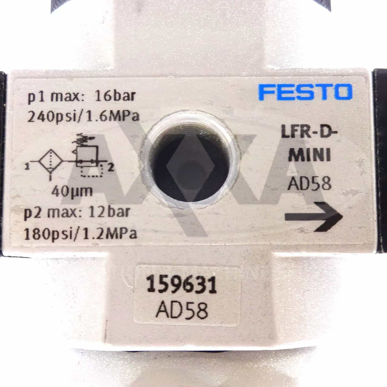 Filter Regulator LFR-D-MINI Festo 159631 LFRDMINI *New* - Axxa - Motor ...