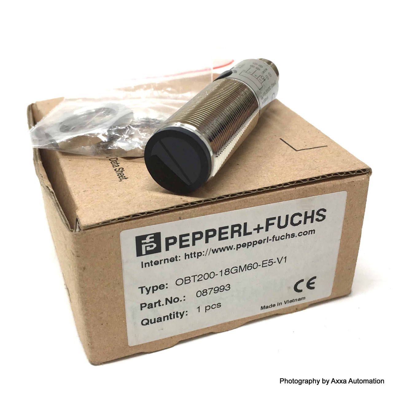 Photoelectric Sensor Obt200 18gm60 E5 V1 Pepperl Fuchs 87993 087993