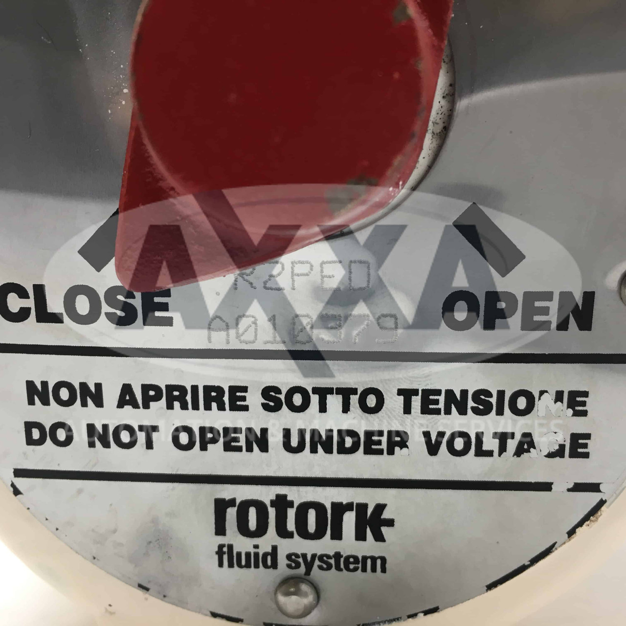 Fluid System Valve R2PED Rotork *Used* - Axxa - Motor Control & Automation