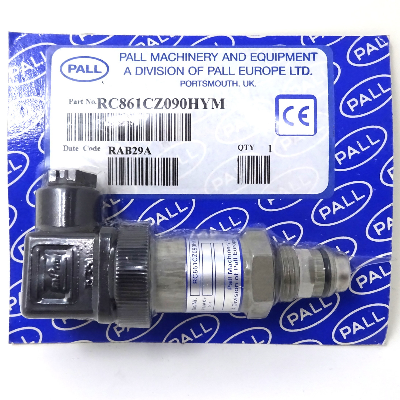 Pressure Switch RC861CZ090HYM Pall *New* - Axxa - Motor Control ...