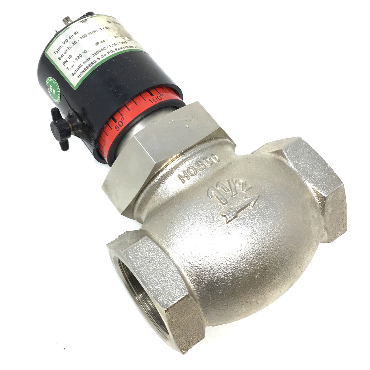 Flow Switch VD-40-RI Honsberg VD40RI 30-100l/min 355873 *Used* - Axxa ...