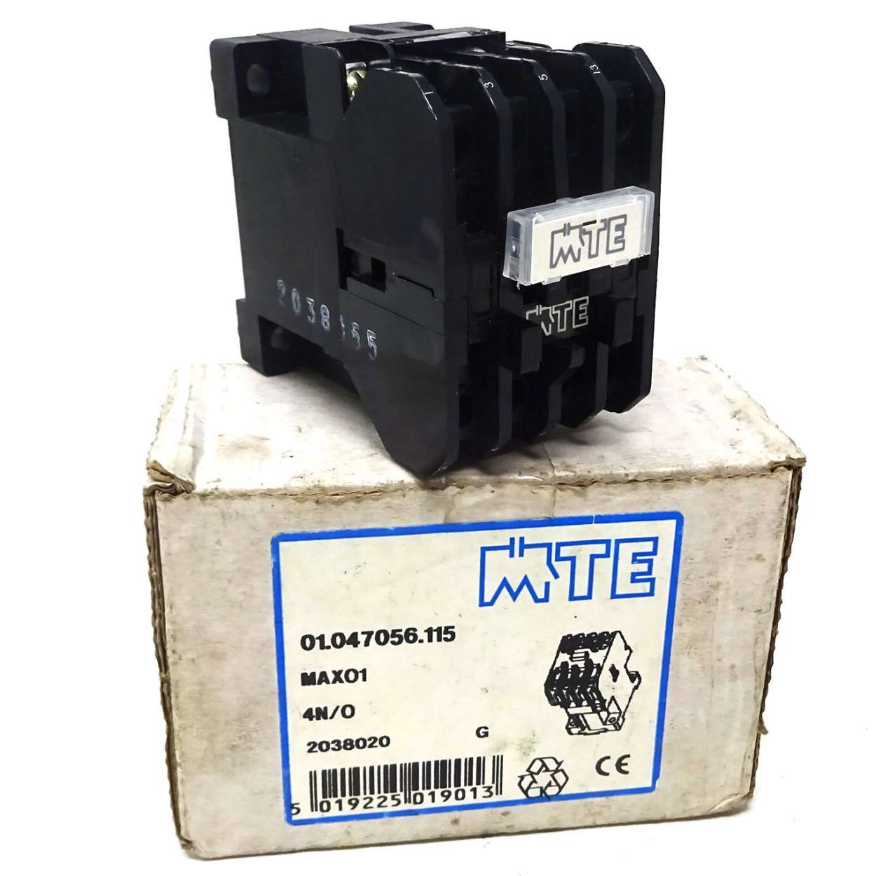 Contactor 01.047056.115 MTE 4kW 115VAC 4NO - Axxa - Motor Control ...
