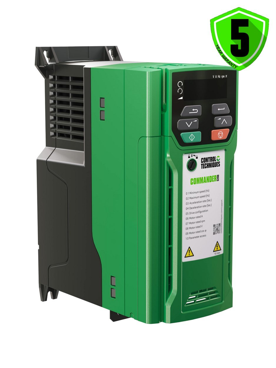 Commander Drive C200-03400094 Nidec - Control Techniques 3ph-3ph 4kW ...