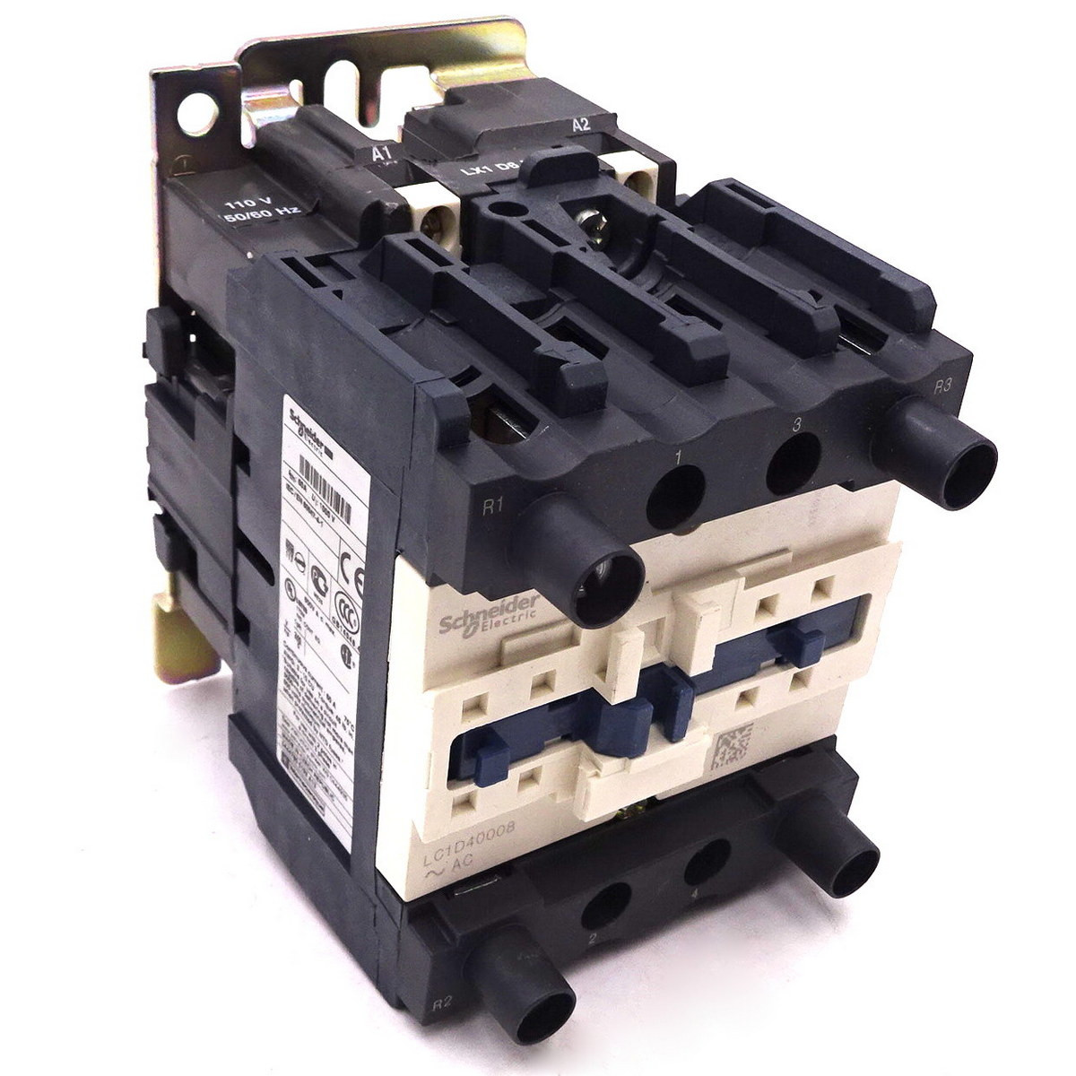 Contactor LC1D80F7 Schneider 110VAC - Axxa - Motors & Motor Control