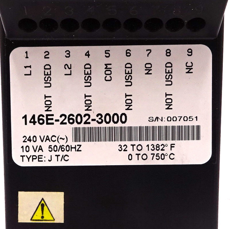 Temperature Controller 146E-2602-3000 Watlow *Used* - Axxa - Motor ...