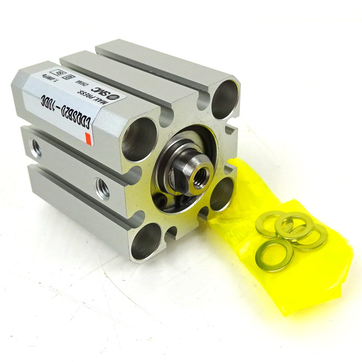 Compact Cylinder CDQSB20-10DC SMC 20mm x 10mm 1MPa - Axxa - Motor ...