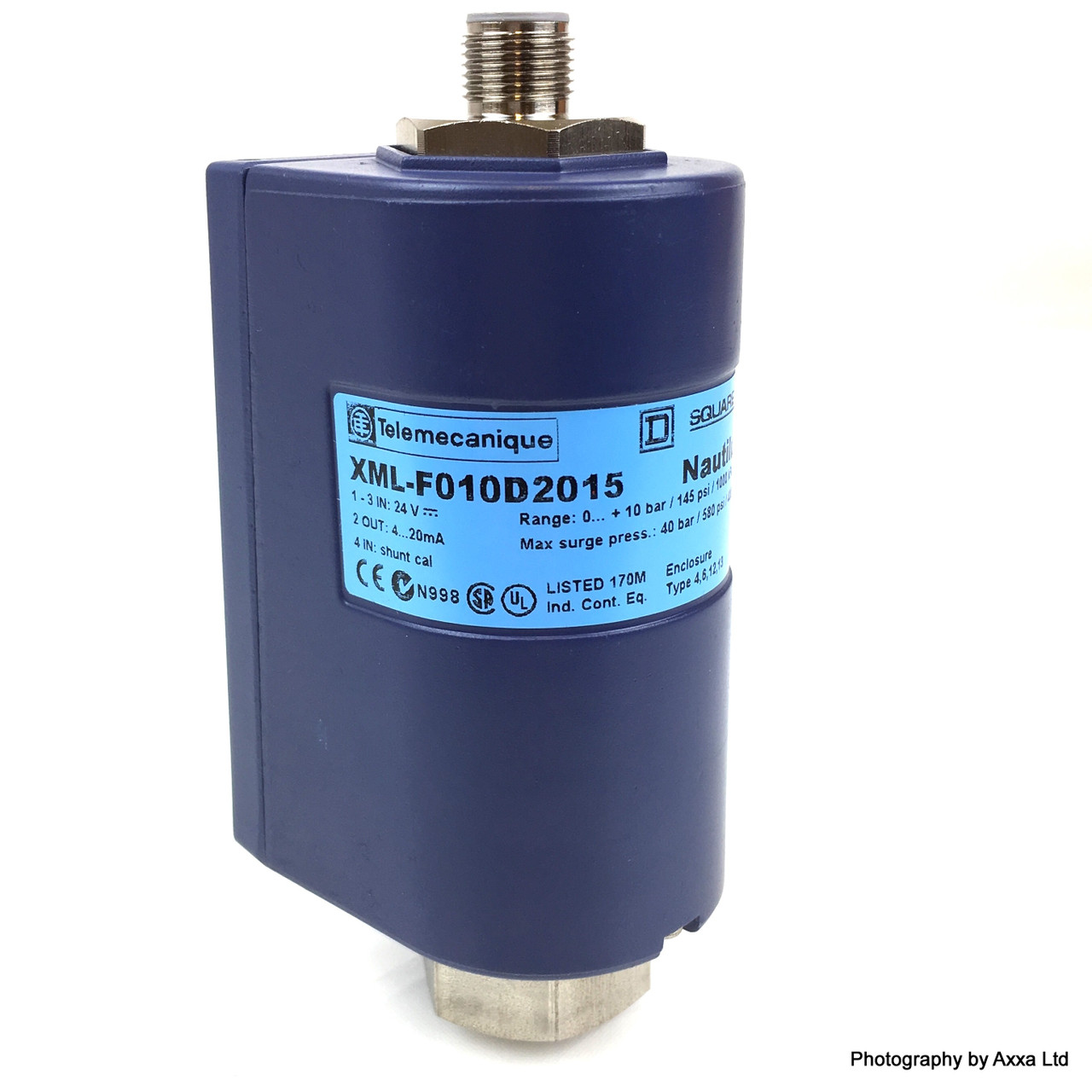 Analogue Pressure Sensor XMLF010D2015 Telemecanique 027542 XML ...