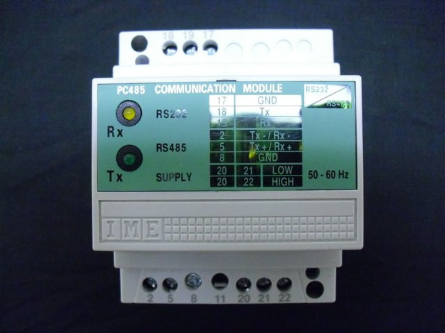 Communication Module PC485 IME IFC05 115/230VAC RS485/RS232 - Axxa ...
