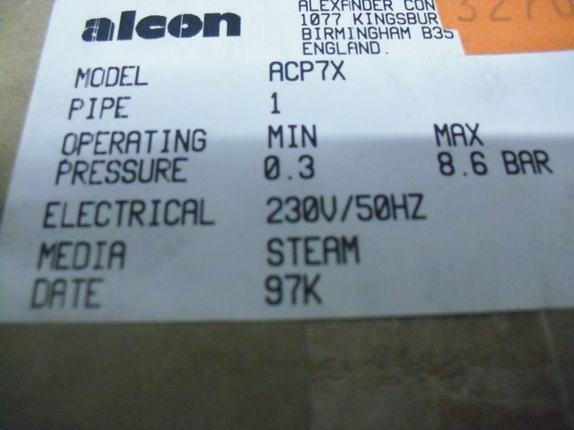 Solenoid Valve Alcon ACP7X - Axxa - Motor Control & Automation
