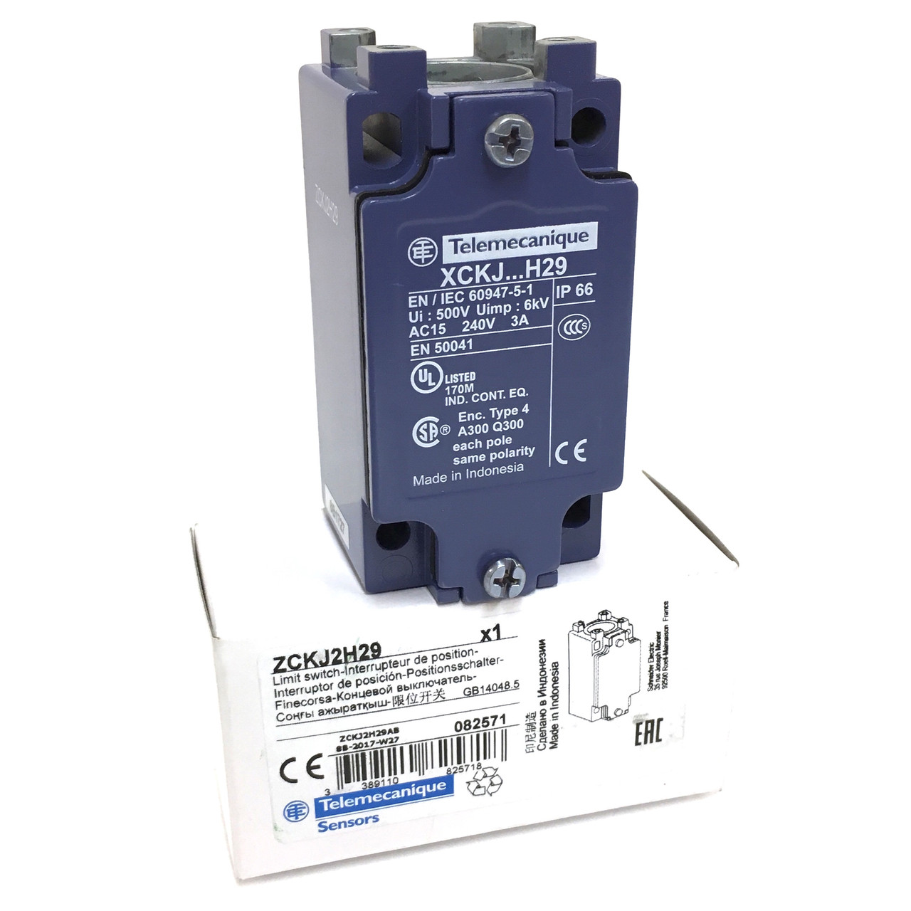 Limit Switch Body ZCKJ2H29 Telemecanique 2NO/2NC 082571 - Axxa - Motor ...