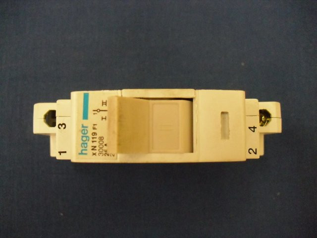 MCB SB116 Hager 1P 25A 552116 USED UNIT - Axxa - Motor Control & Automation